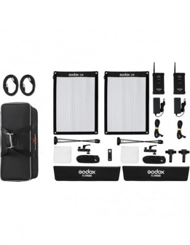 Godox Flexible LED Light FL100 Two light Kit